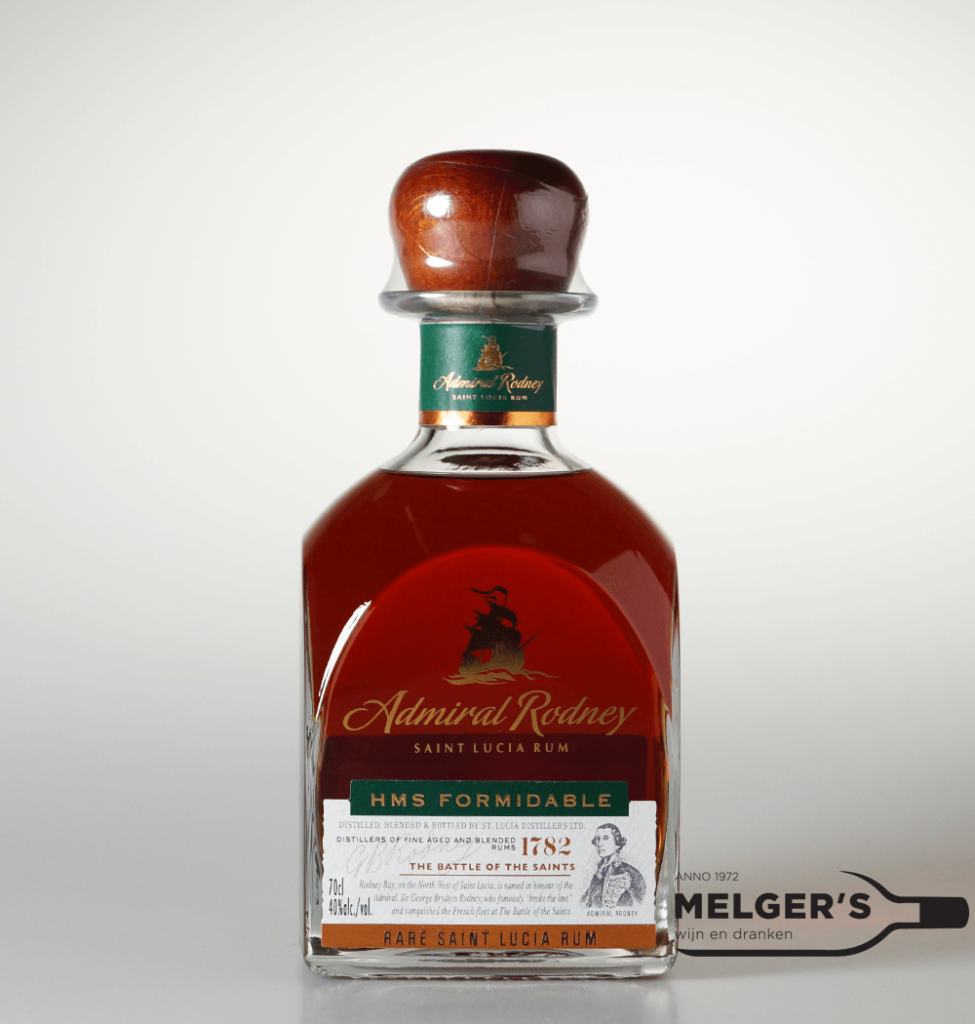 Admiral Rodney Hms Formidable Rum 70CL - Melgers Wijn en Dranken