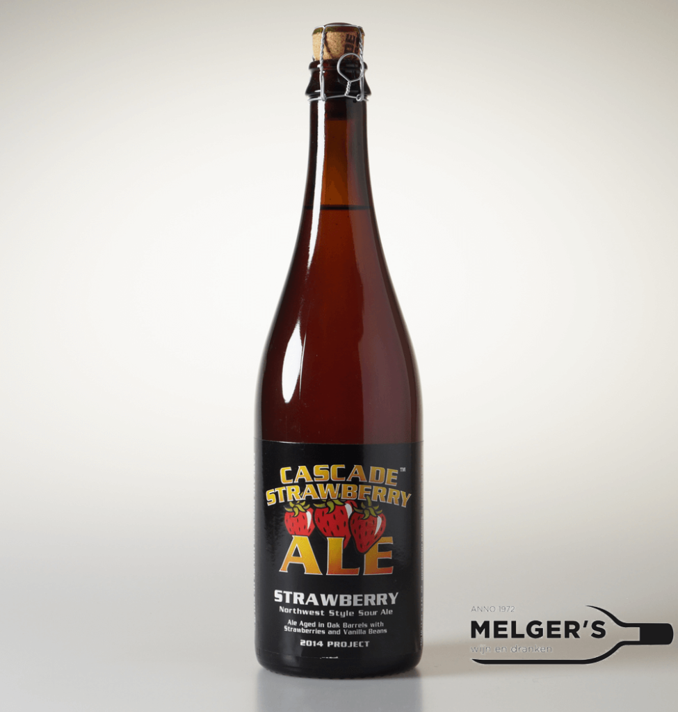 Cascade Strawberry Oak Aged 2014 75cl - Melgers Wijn en Dranken