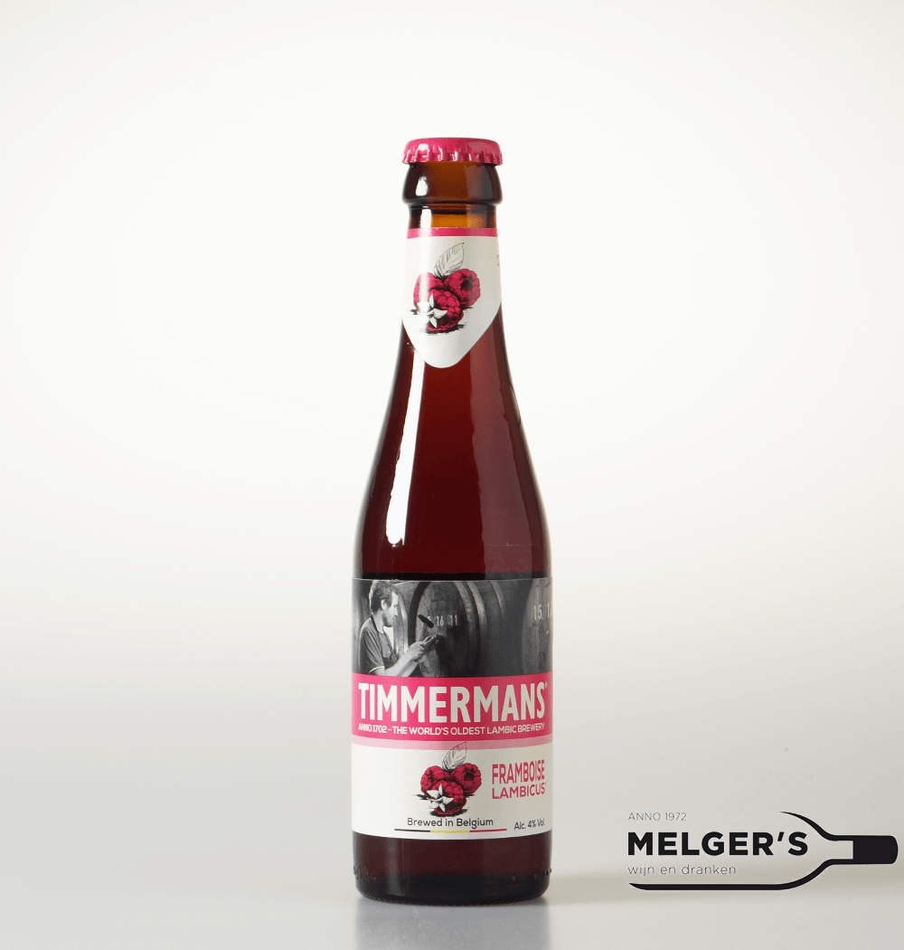 Timmermans - Framboise Lambicus 25cl - Melgers Wijn en Dranken