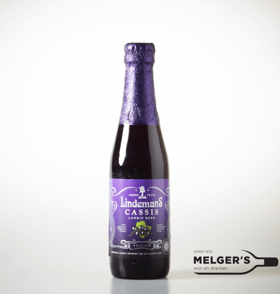 Lindemans - Cassis Lambic Beer 25cl - Melgers Wijn en Dranken