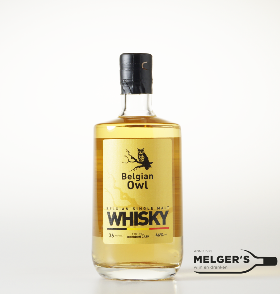 The Belgian Owl Malt Whisky 3 Years Old 46% 50cl - Melgers Wijn en Dranken