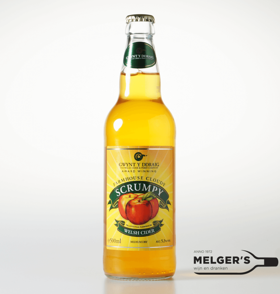 Gwynt Y Ddraig - Cloudy Scrumpy Cider 50cl - Melgers Wijn en Dranken