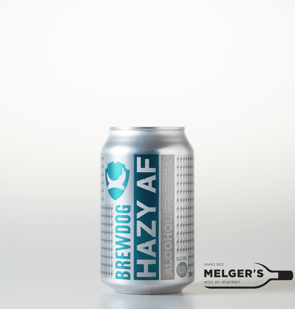 BrewDog - Hazy AF NEIPA Blik 33cl - Melgers Wijn en Dranken