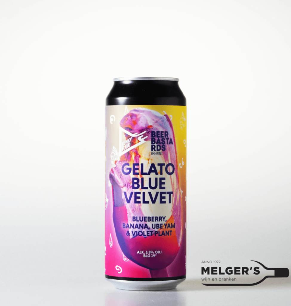 Funky Fluid x Beer Bastards - Gelato Blue Velvet Blueberry Banana Ube ...