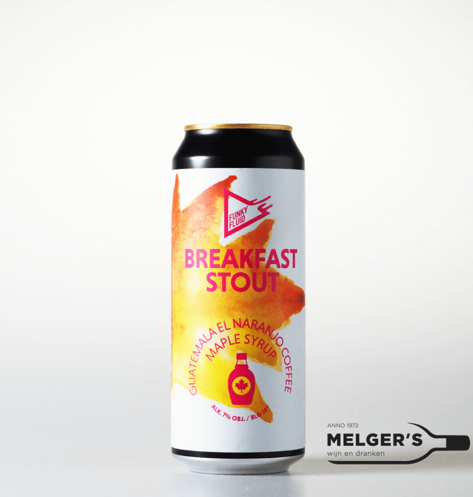 Funky Fluid - Breakfast Stout Maple Syrup & Guatemala Coffee Blik 50cl ...