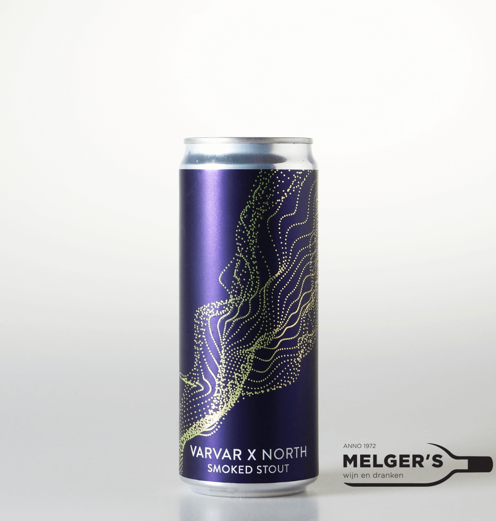 Varvar x North Brewing - Smoked Stout With Prunes 33cl Blik - Melgers ...