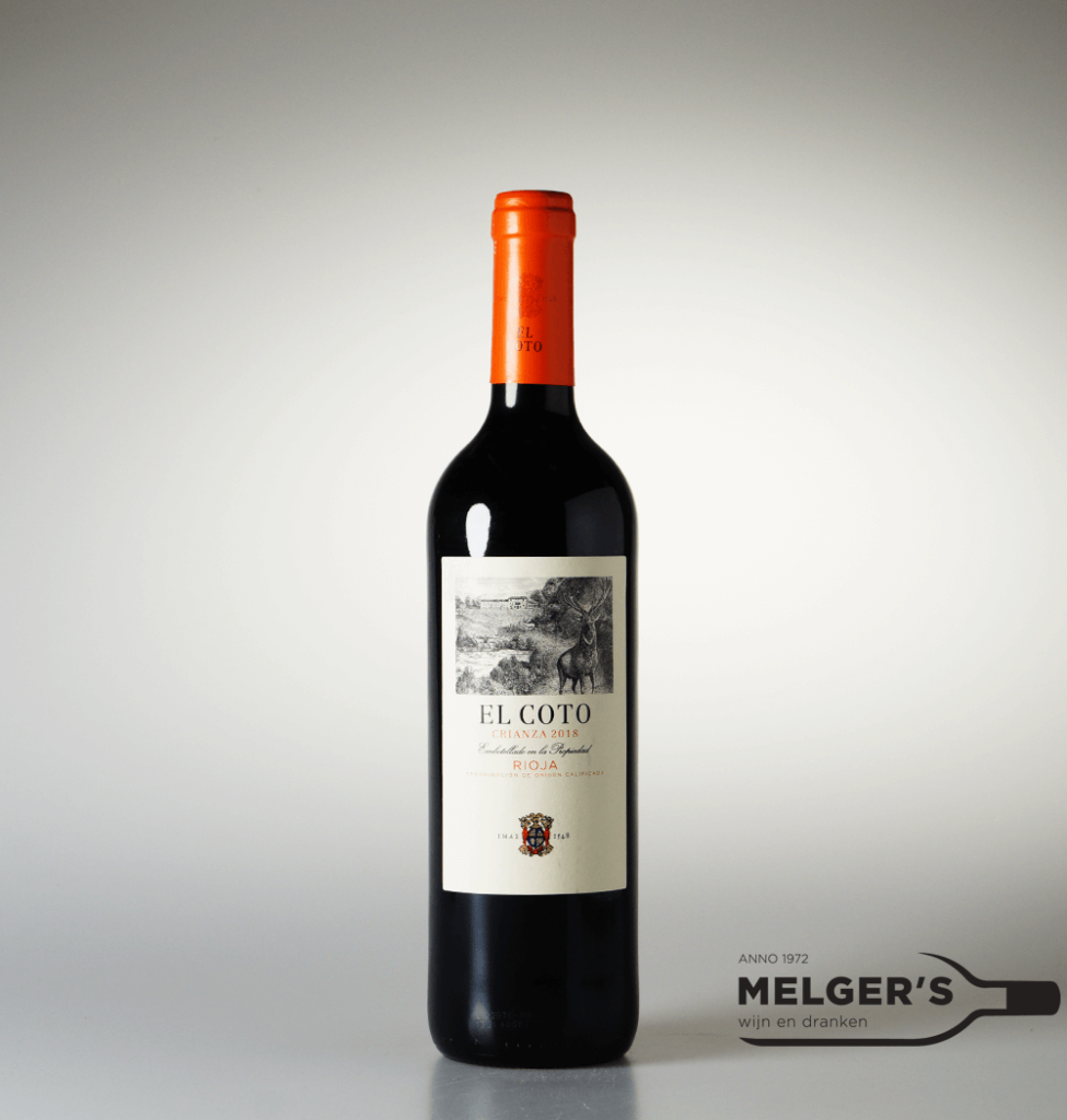 El Coto Rioja Crianza 2021 75Cl - Melgers Wijn en Dranken