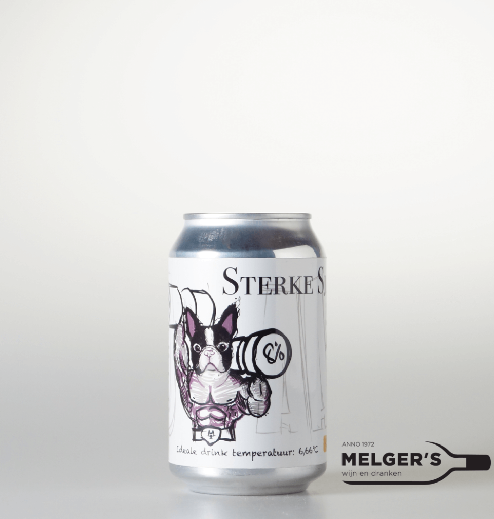 Brouwer Barry - Sterke Sjaak Strong Ale 33cl Blik - Melgers Wijn en Dranken