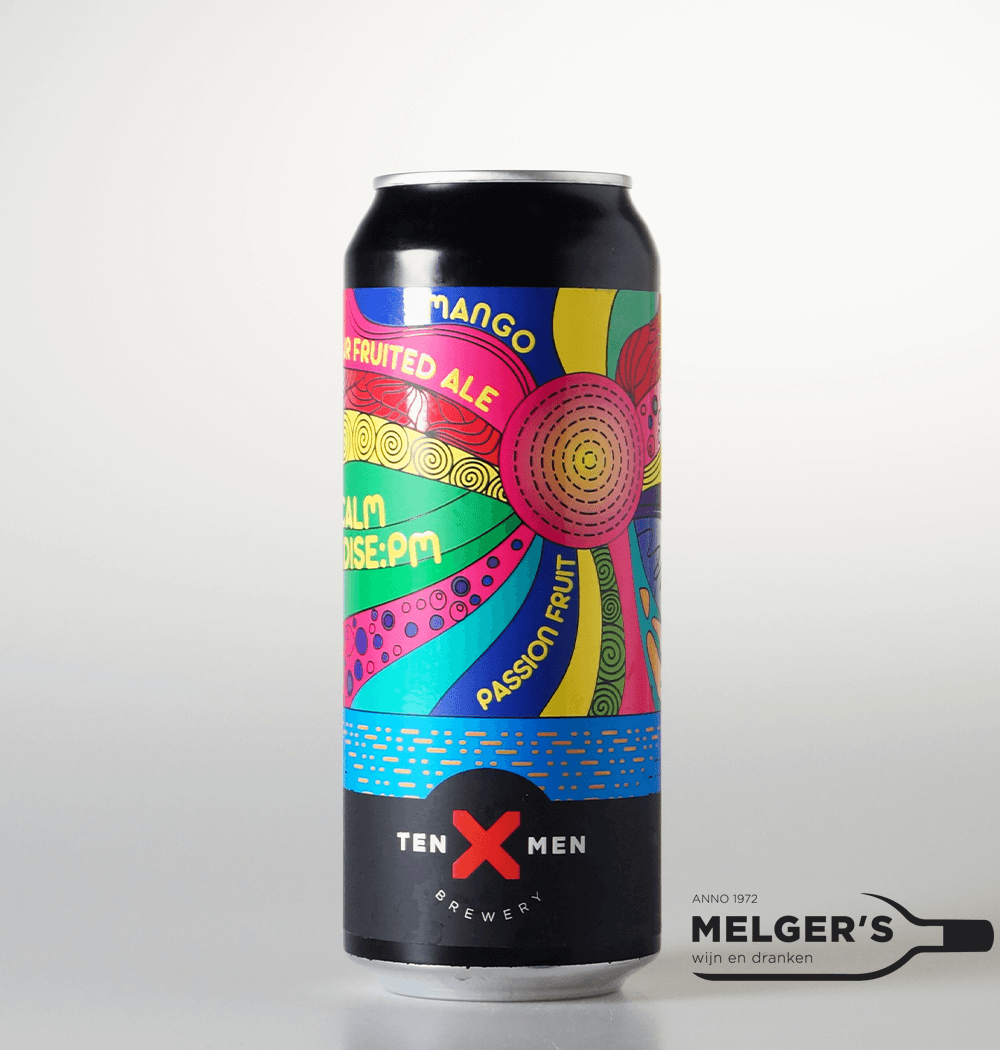 Ten Men - Calm In Paradise PM Mango Passionfruit Fruited Sour Ale 50cl ...