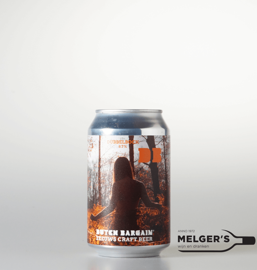 Dutch Bargain - Dubbelbock Blik 33cl - Melgers Wijn en Dranken