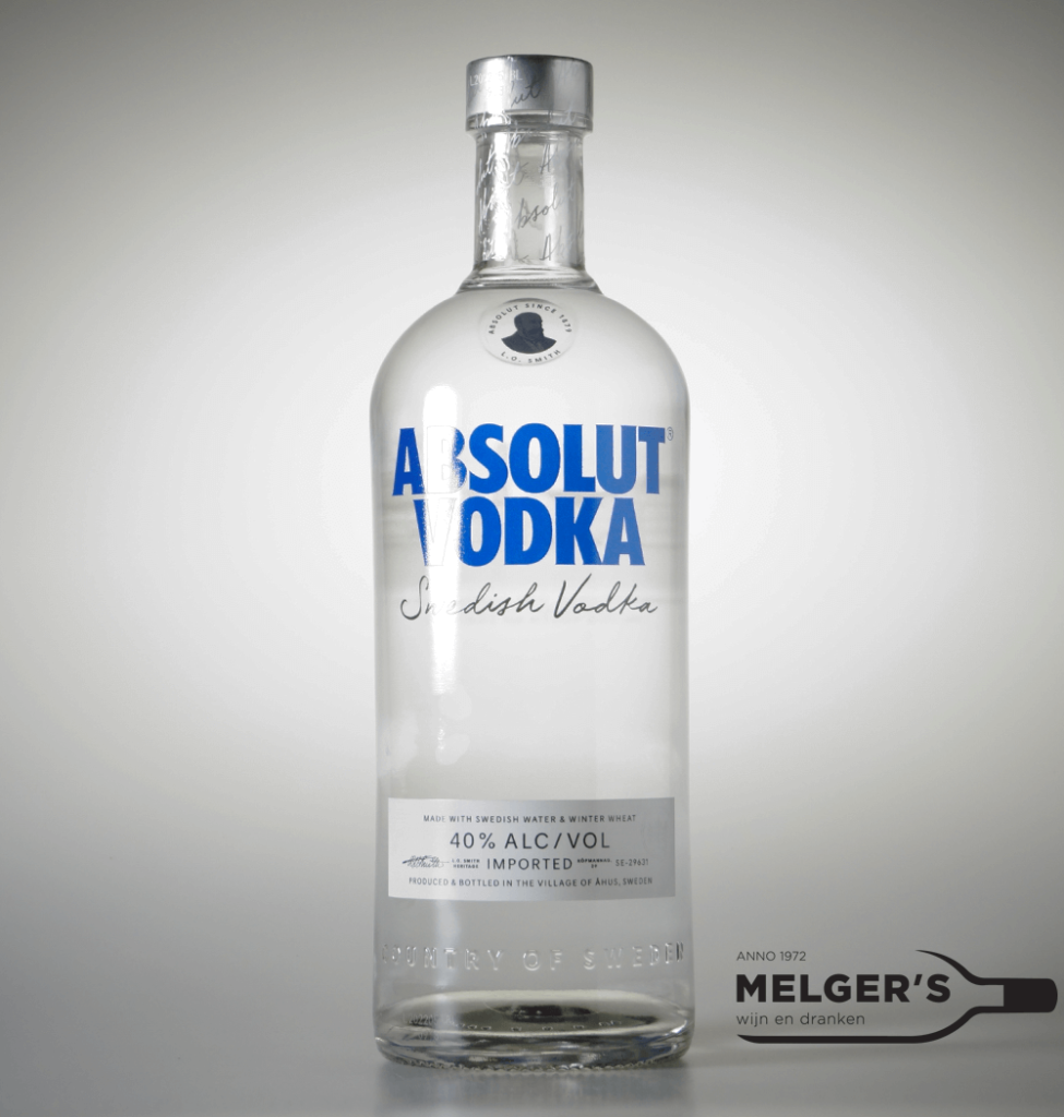 Absolut Blue 1L - Melgers Wijn en Dranken