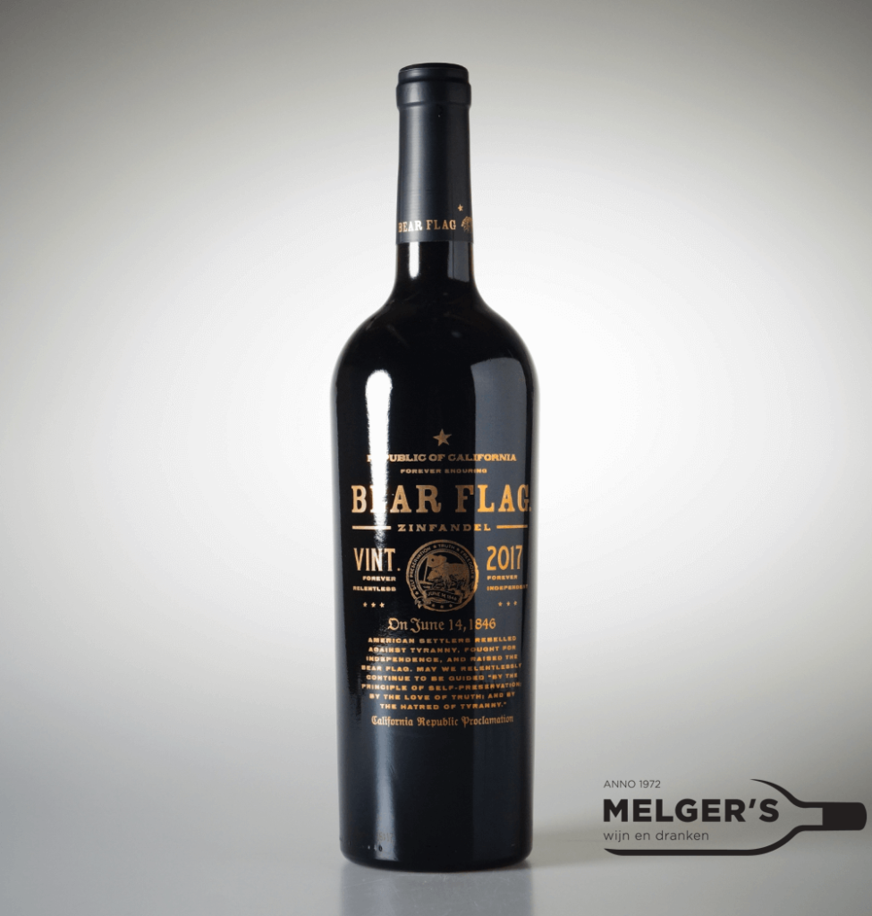 Bear Flag Zinfandel 75cl - Melgers Wijn en Dranken