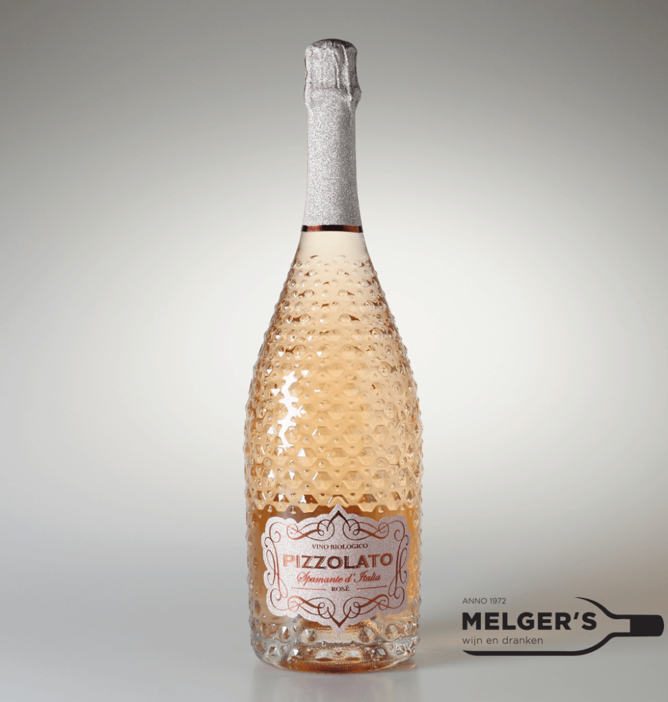 Pizzolato Spumante Rose Bio 150Cl - Melgers Wijn en Dranken