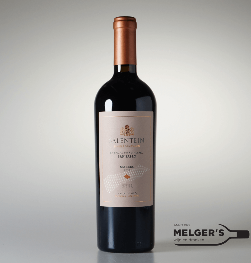 Salentein Malbec La Pampa San Pablo Malbec 75Cl - Melgers Wijn en Dranken