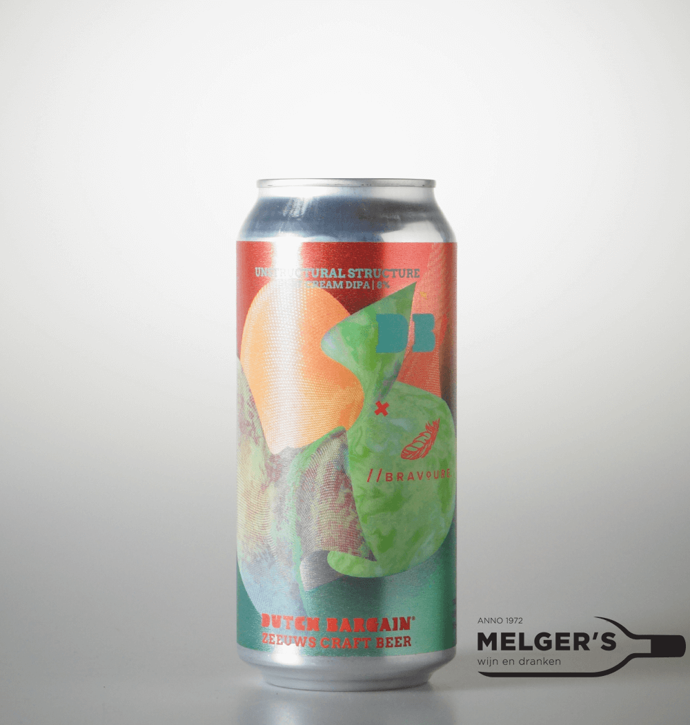 Dutch Bargain x Bravoure - Unstructural Structure Oat Cream Double IPA ...