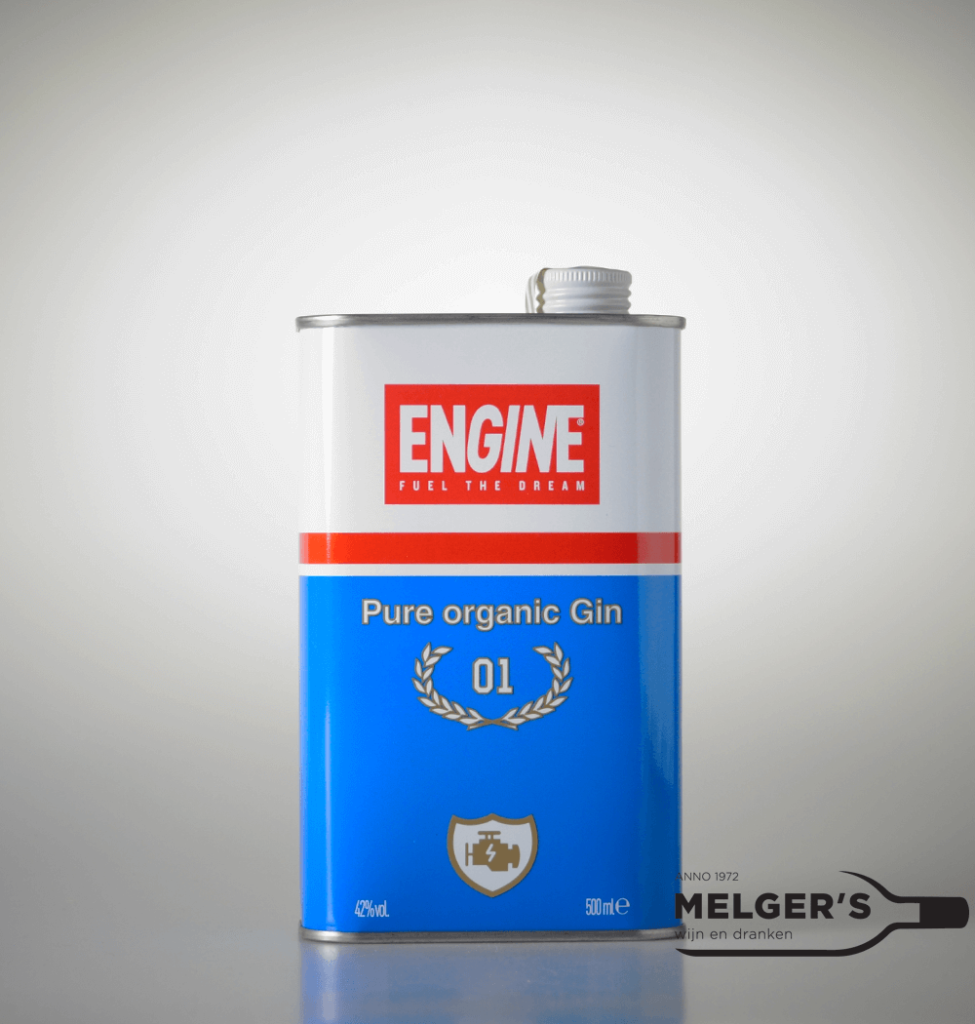 Engine Pure Organic Gin 50CL - Melgers Wijn en Dranken