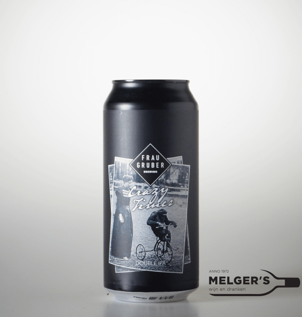 FrauGruber - Crazy Times Imperial New England IPA 44cl Blik - Melgers ...