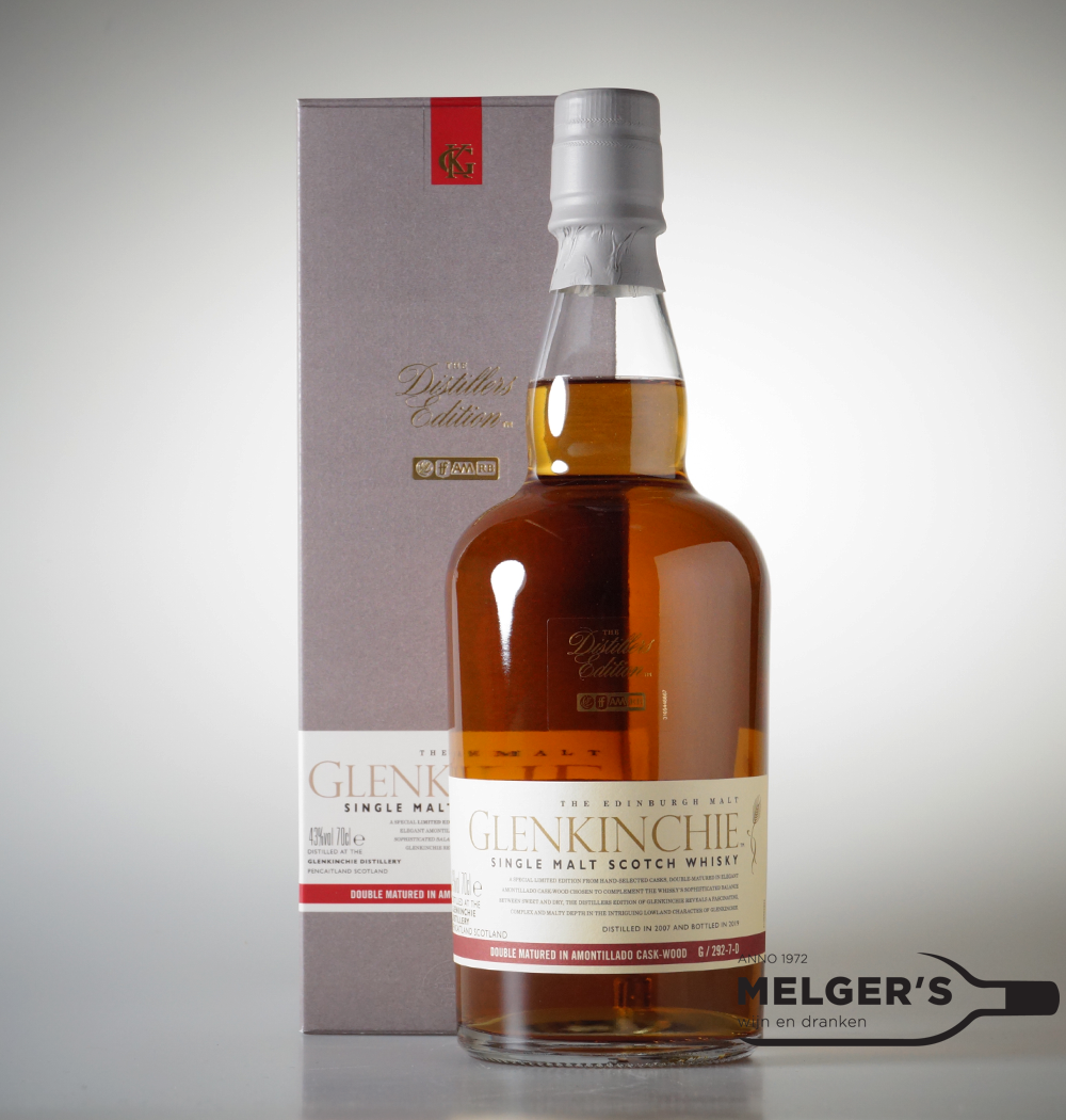 Glenkinchie Distillers Edition Release 2019 70cl - Melgers Wijn en Dranken