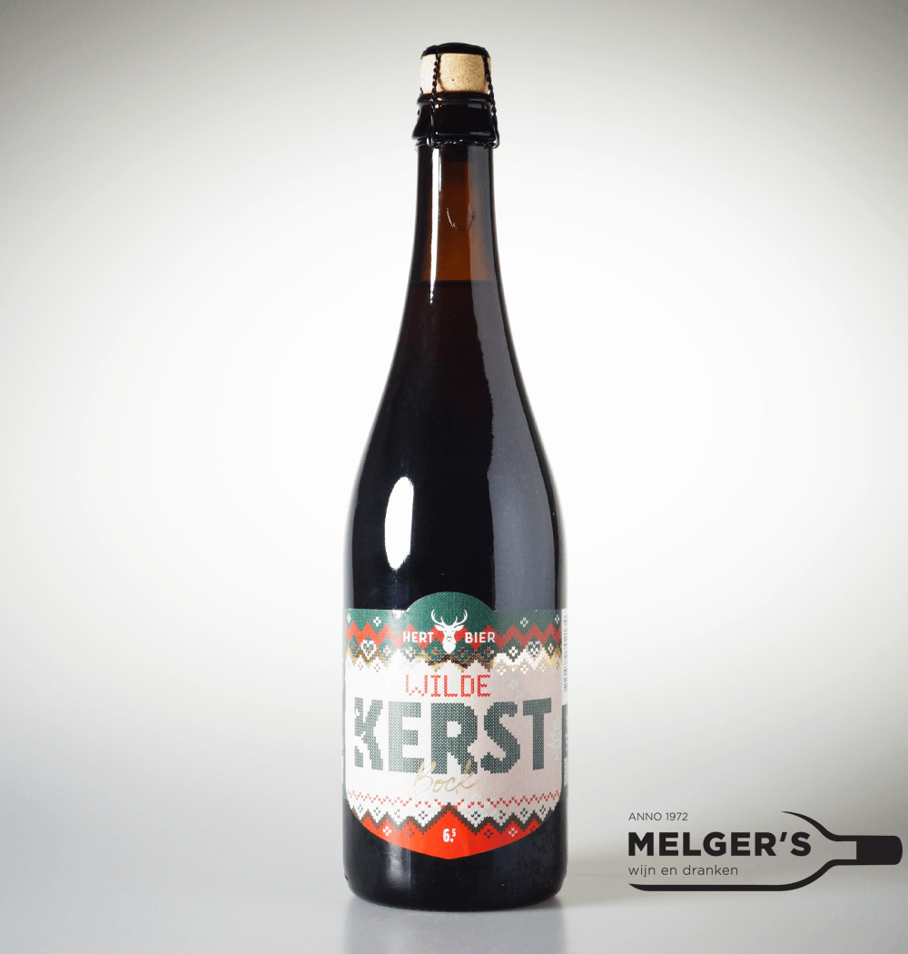 Hert Bier - Wilde Kerst Bock 75cl - Melgers Wijn en Dranken