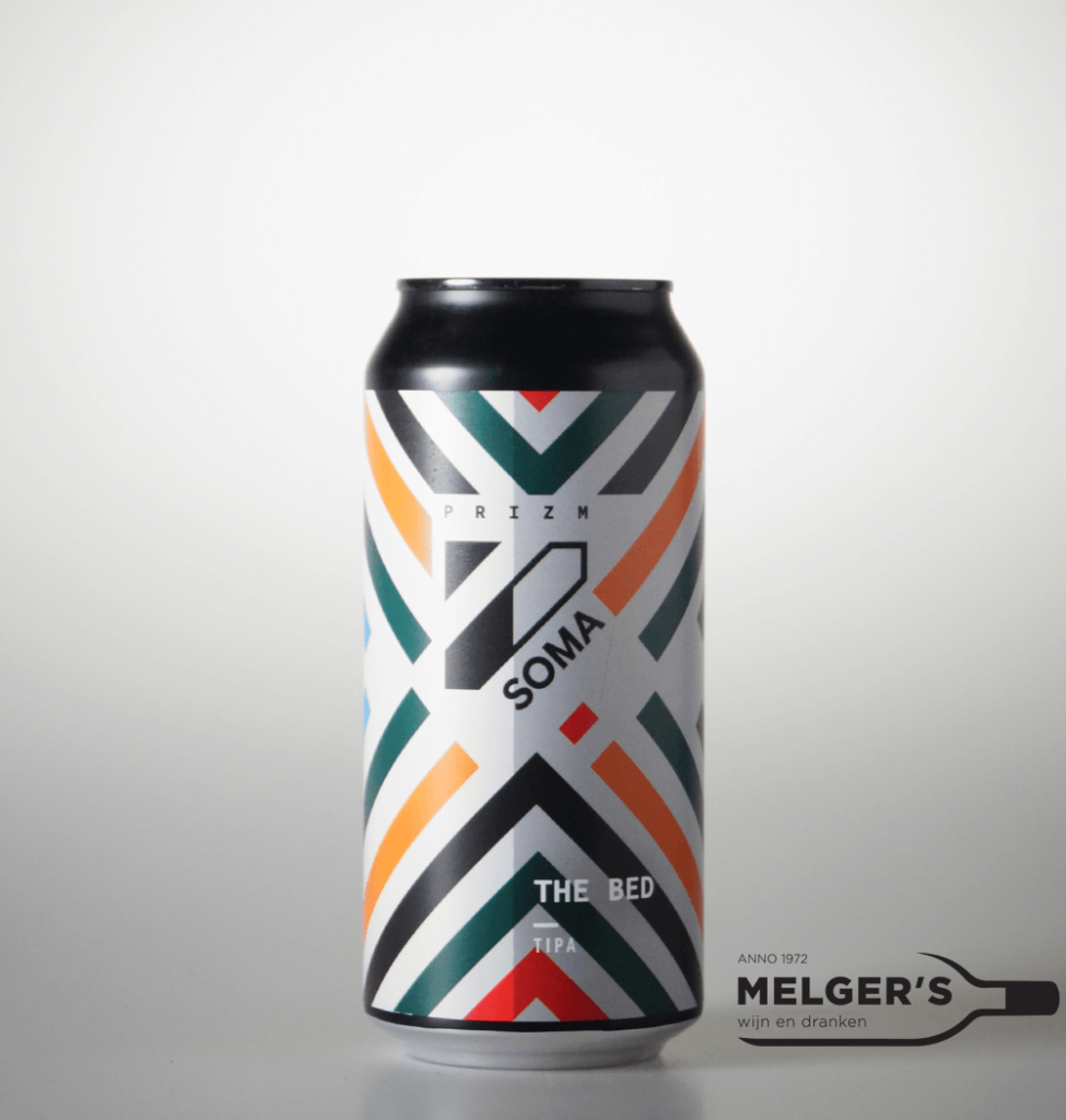 Prizm x SOMA Beer - The Bed Triple IPA 44cl Blik - Melgers Wijn en Dranken