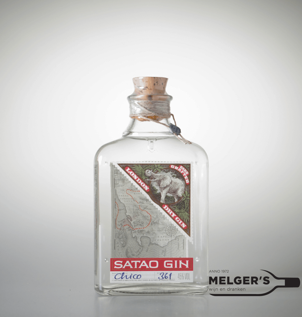 Satao dry gin 50cl - Melgers Wijn en Dranken