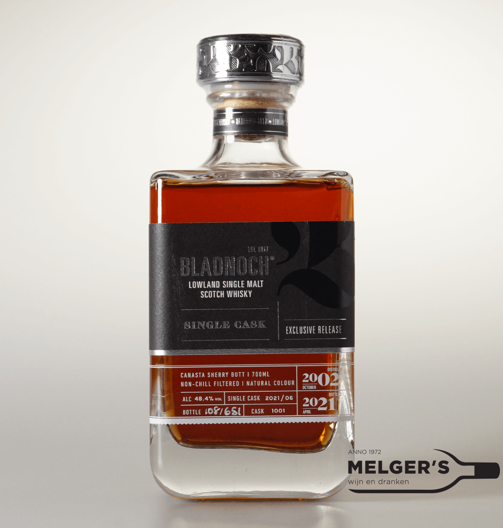 Bladnoch Luxury Single Cask 2021/06 70cl - Melgers Wijn en Dranken