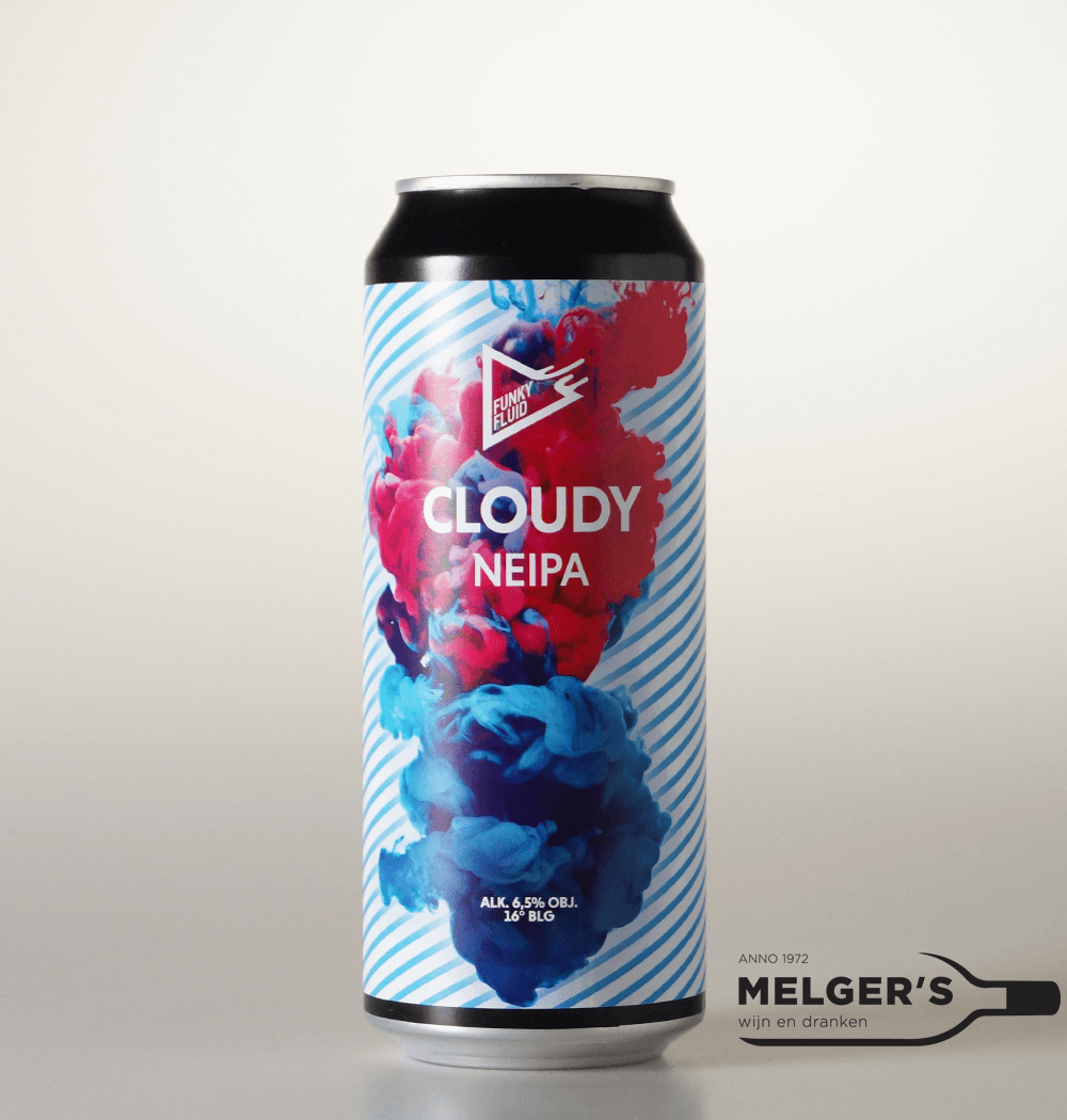 Funky Fluid - Cloudy NEIPA 50cl Blik - Melgers Wijn en Dranken