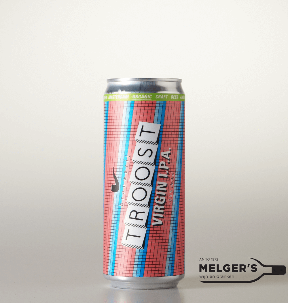 Troost - Virgin IPA Alcoholvrij 0,5% Biologisch Blik 33cl - Melgers ...