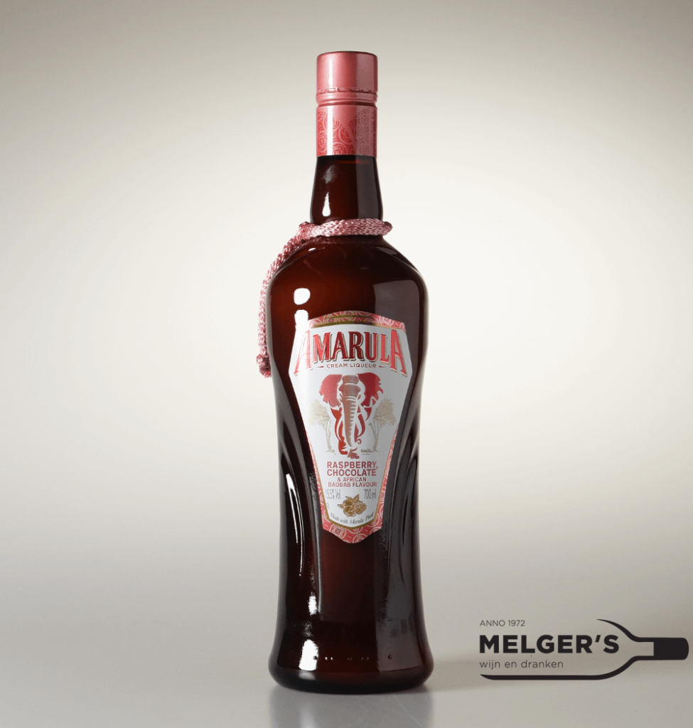 Amarula Raspberry Chocolate 70cl - Melgers Wijn en Dranken
