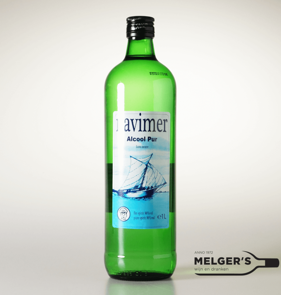 Navimer Alcohol Puur 96% 1L - Melgers Wijn en Dranken