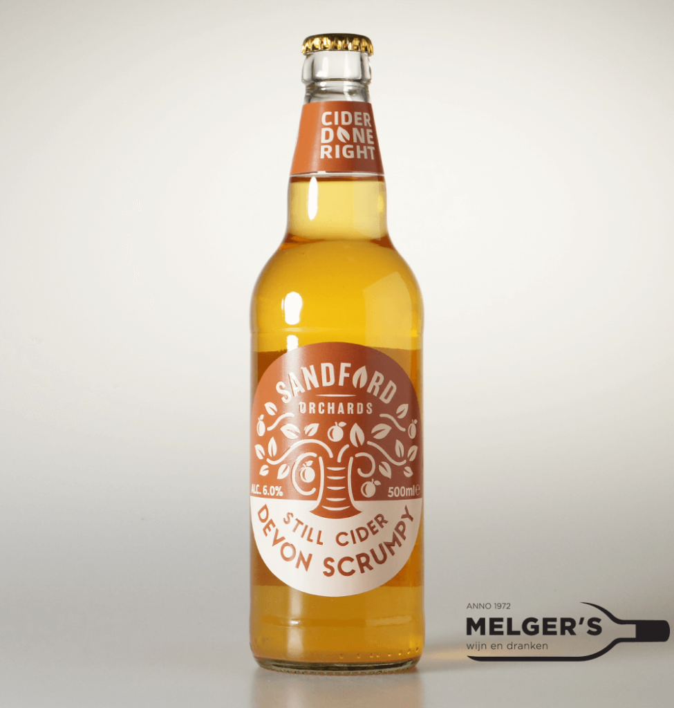 Sandford Orchards - Devon Scrumpy Still Cider 50cl - Melgers Wijn en ...