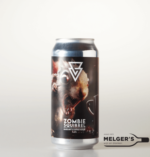 Azvex - Zombie Squirrel Hazelnut & Coffee Porter 44cl Blik - Melgers ...