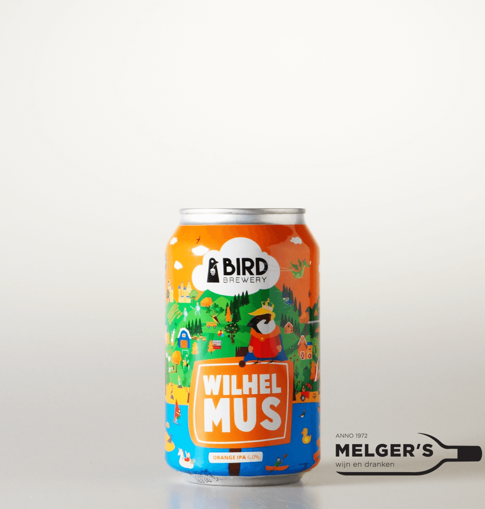 Bird - Wilhelmus Orange IPA 33cl Blik - Melgers Wijn en Dranken
