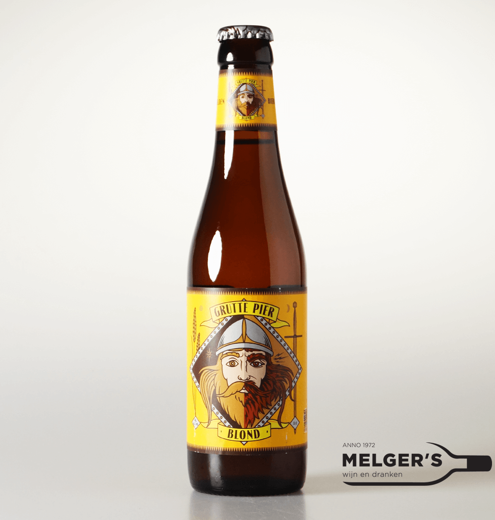 Grutte Pier – Blond 33cl - Melgers Wijn en Dranken