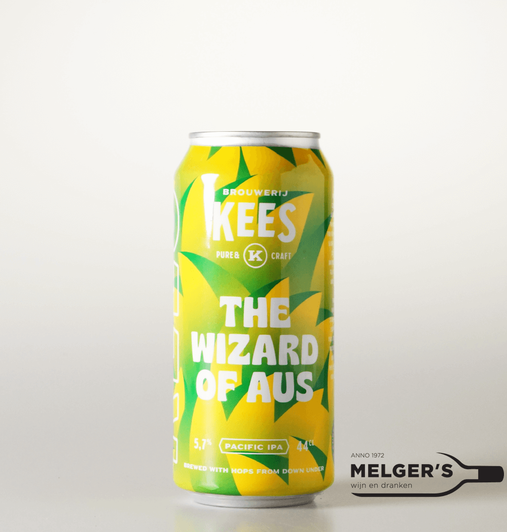 Kees - The Wizard of AUS Pacific IPA 44cl Blik - Melgers Wijn en Dranken