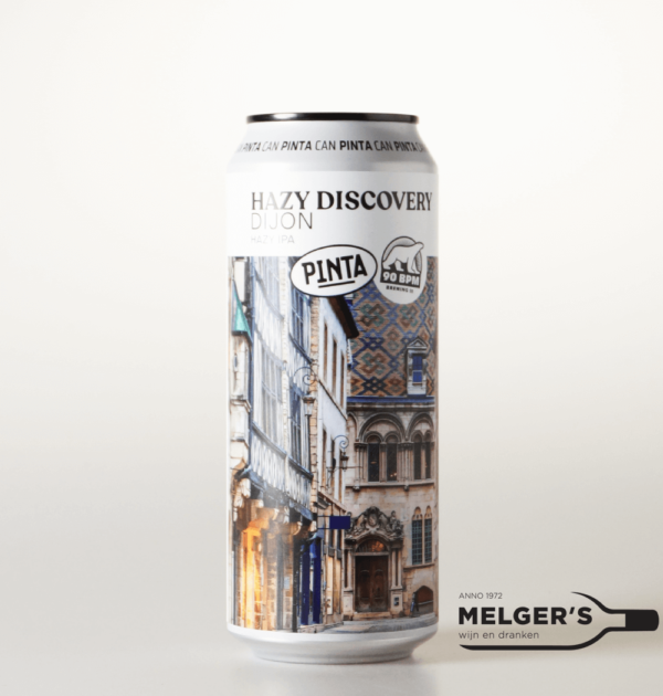 PINTA x 90 BPM Brewing - Hazy Discovery Dijon Hazy IPA 50cl Blik ...