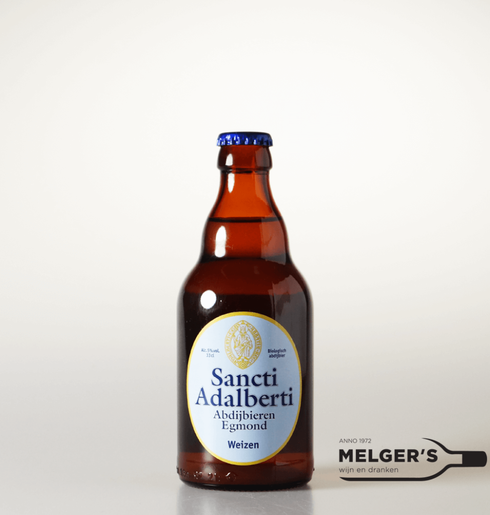 Sancti Adalberti - Egmonds Abdijbier Biologisch Weizen 33cl - Melgers ...