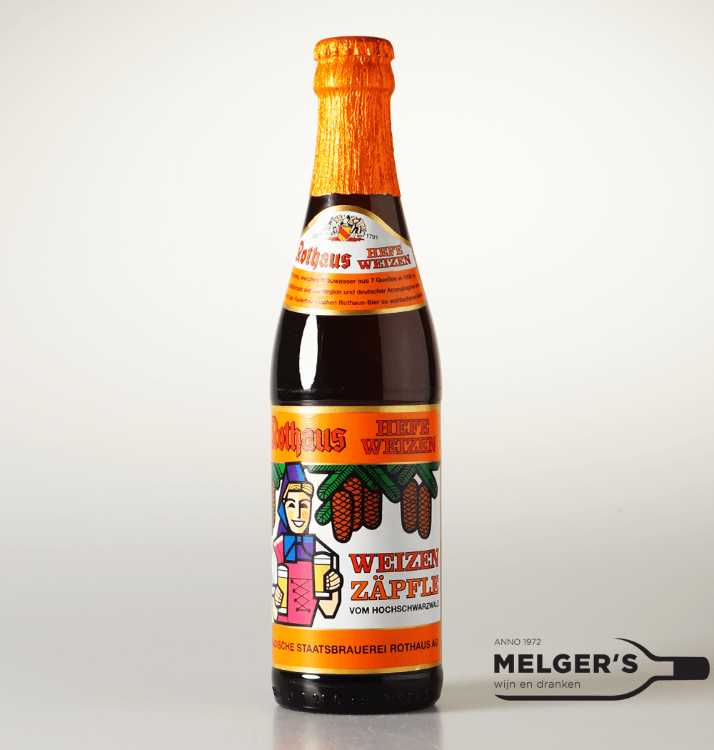 Rothaus - Hefeweizen Weizenzäpfle 33cl - Melgers Wijn en Dranken