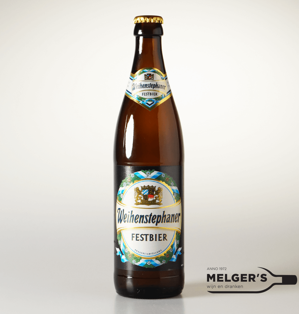 Weihenstephaner - Festbier Lager 50cl - Melgers Wijn en Dranken