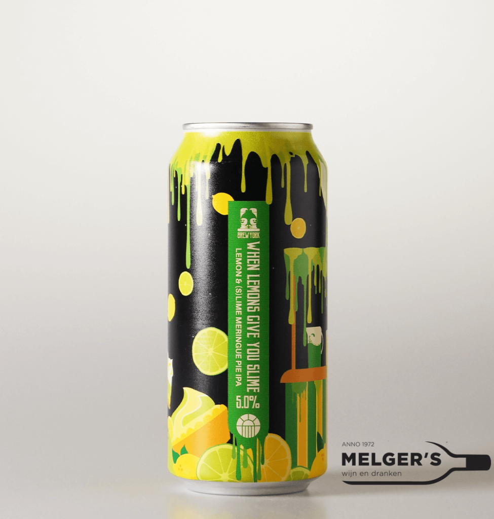 Brew York - When Lemons Give You Slime Milkshake IPA Blik 44cl ...