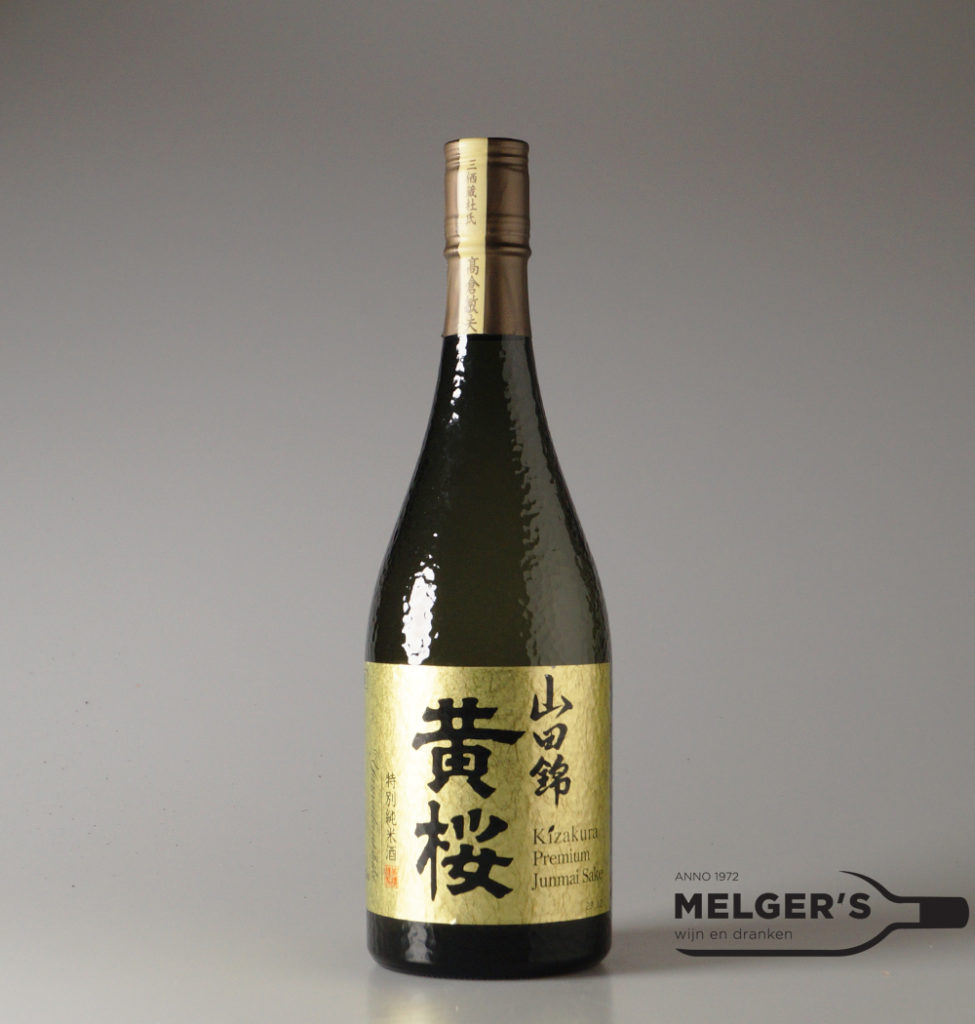 Kizakura Yamadanishiki Premium Junmai Sake 72cl - Melgers Wijn en Dranken